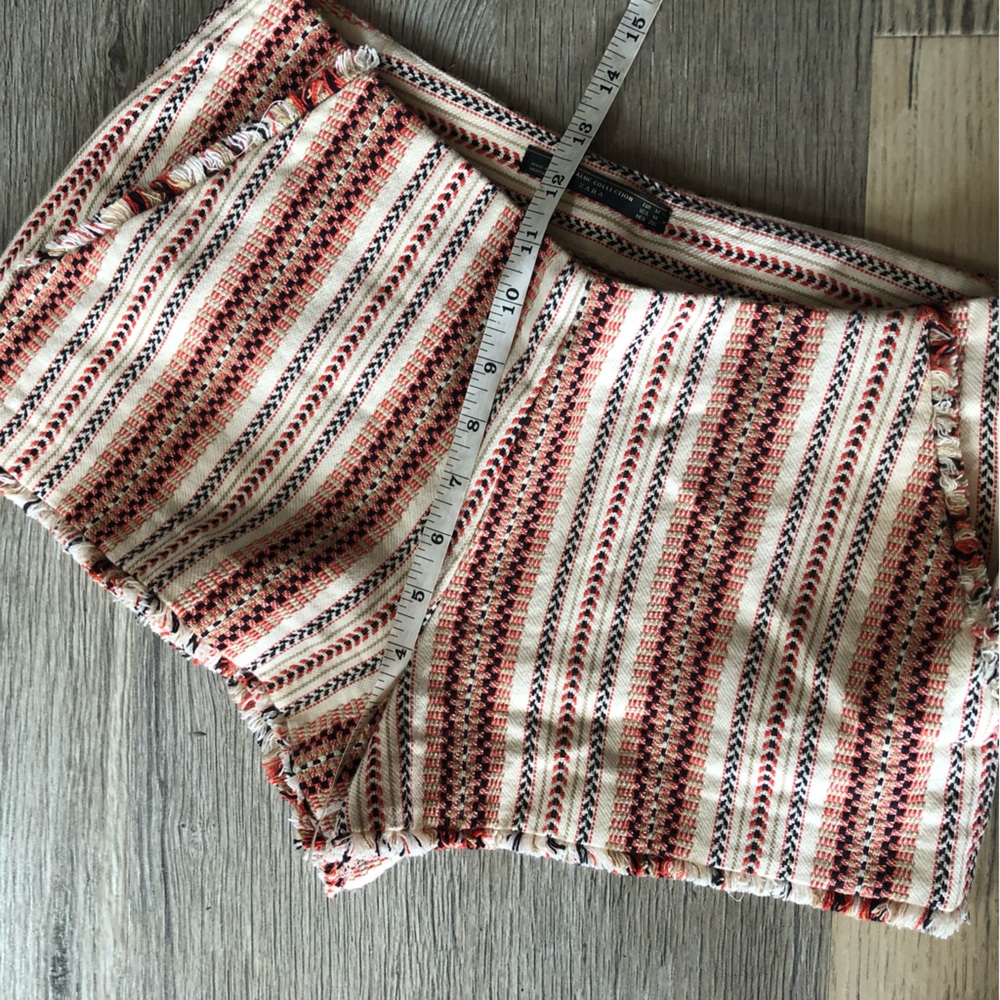 Y2k Zara Micro Mini Tweed Knitted Shorts Medium - Gem